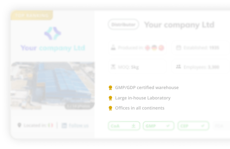 Pharmaoffer: 查找 API 供应商和 CDMO 提供商